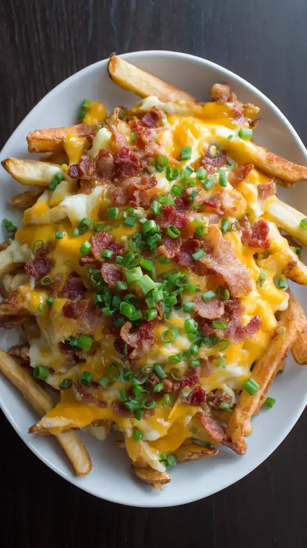 Loaded Cheese Fries - cookingwithmike.com